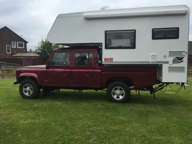 Demountables For Sale : Demountable for a land rover : Apollo Motorhomes