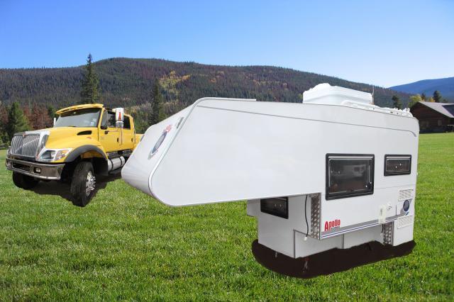 Motorhomes For Sale : Apollo Demountable & American Truck 4x4 Tipper ...